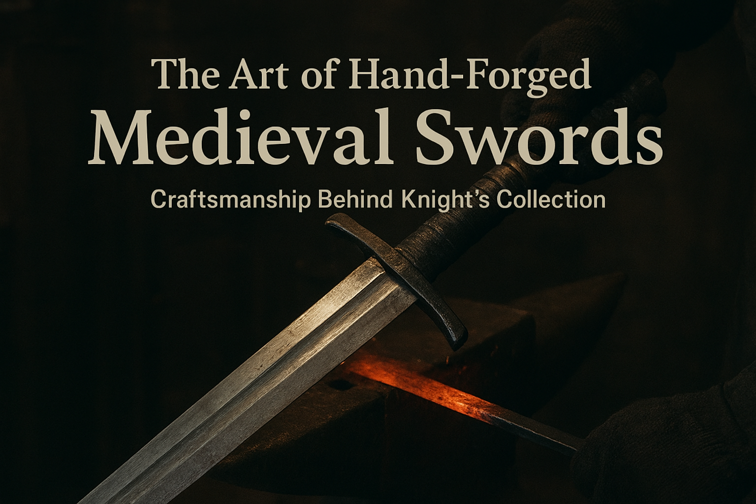 The Art of Hand-Forged Medieval Swords | Knight's Collection